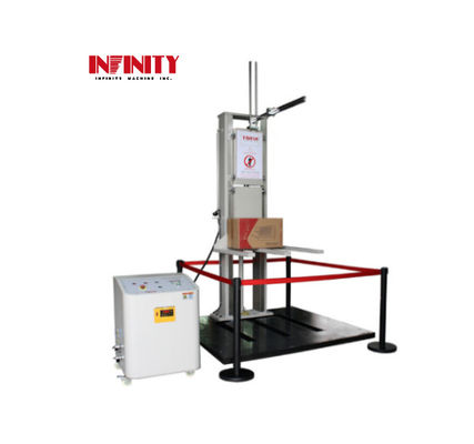 2.5KVA Zero Height Package เครื่องทดสอบแรงกระแทกตกหล่นฟรี